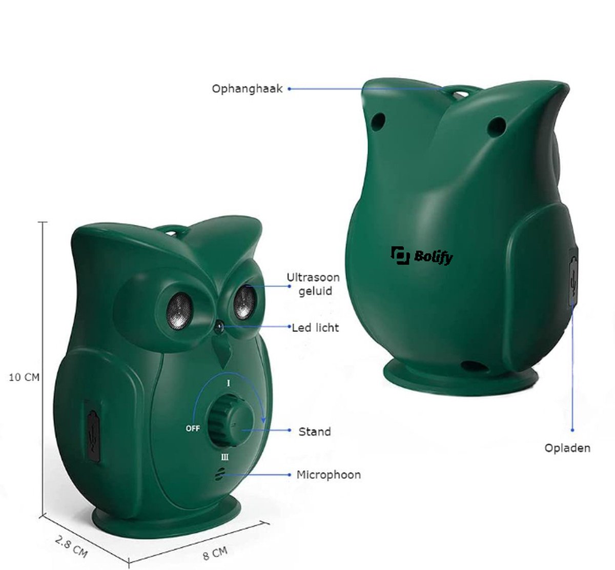 Bolify - Anti Blaf Apparaat - Anti blafband - Anti Blaf - Zonder schok ...