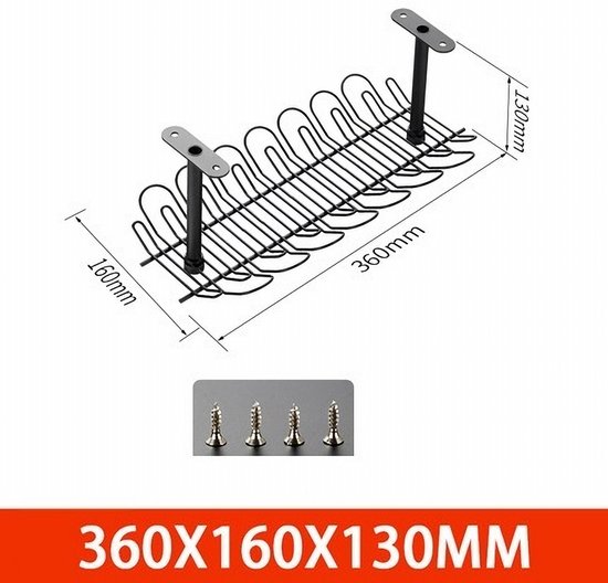 Kabelgoot Kabelslang Rek Zwart | bol.com