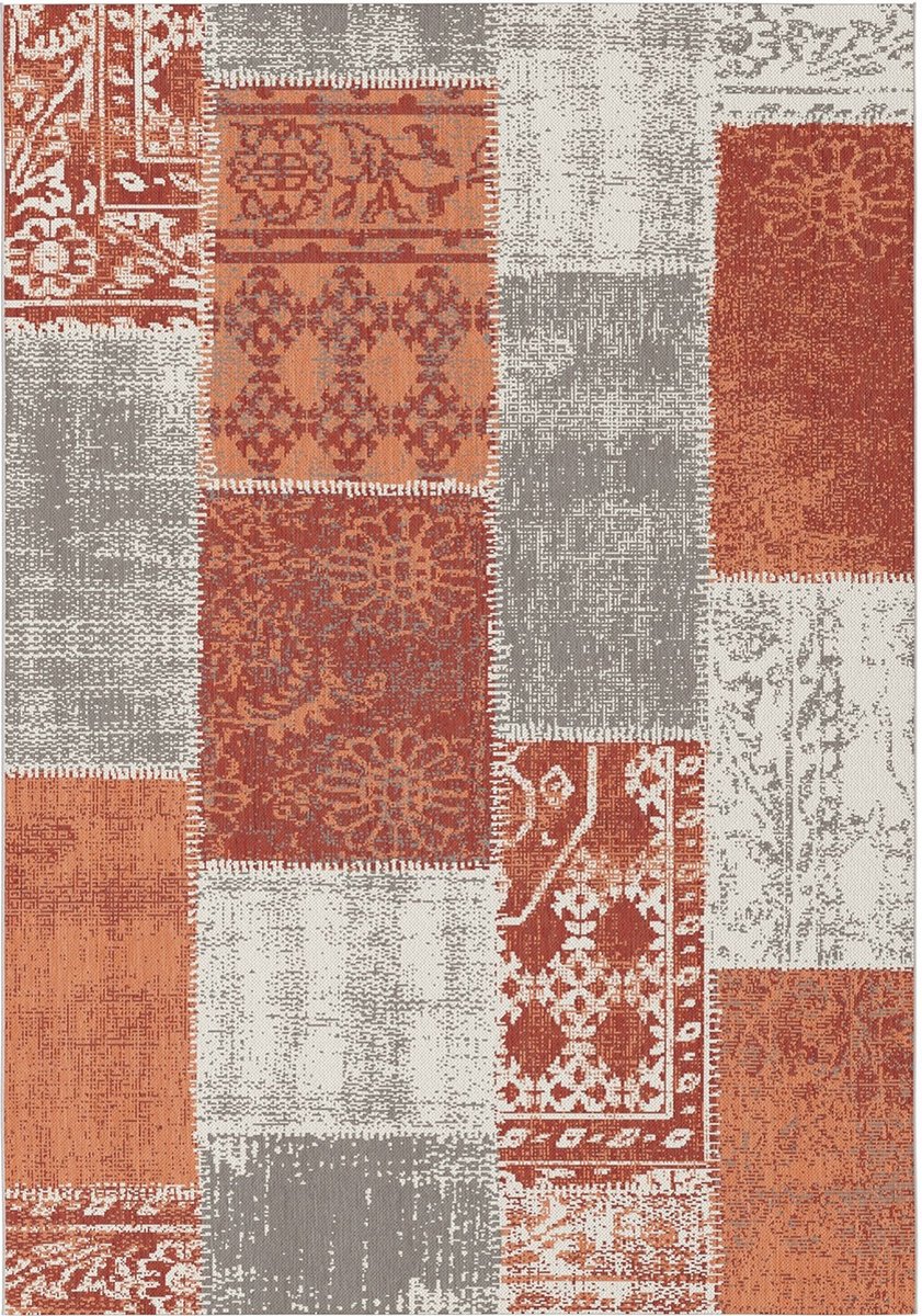 Karat Buitenkleed - Tuintapijt - Vloerkleed - Cotton - Rood - 200 x 290 ...