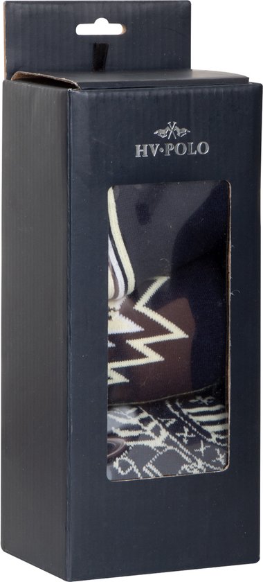Hv Polo Sokken Hvpharper 3-pack Donkerblauw - Donkerblauw - 35-38 | bol