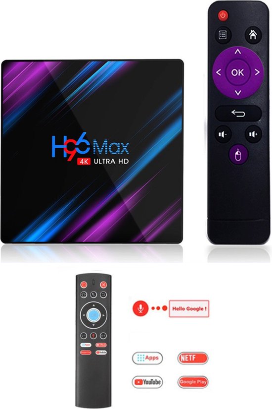 Bolture IPTV Set Top Box - Android TV Box - IPTV Ontvanger - Mediabox ...