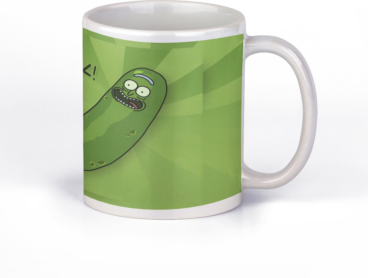 Mug Pickle Rick avec texte : Je suis Pickle Rick | impression verte ...