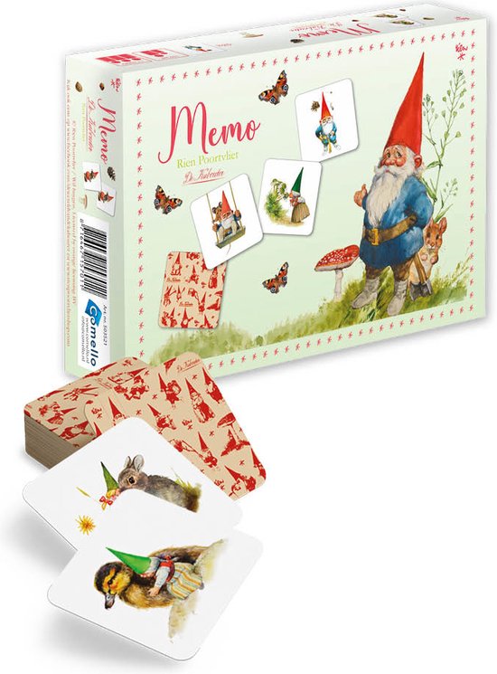 Rien Poortvliet - Kabouter - Memo spel | Games | bol