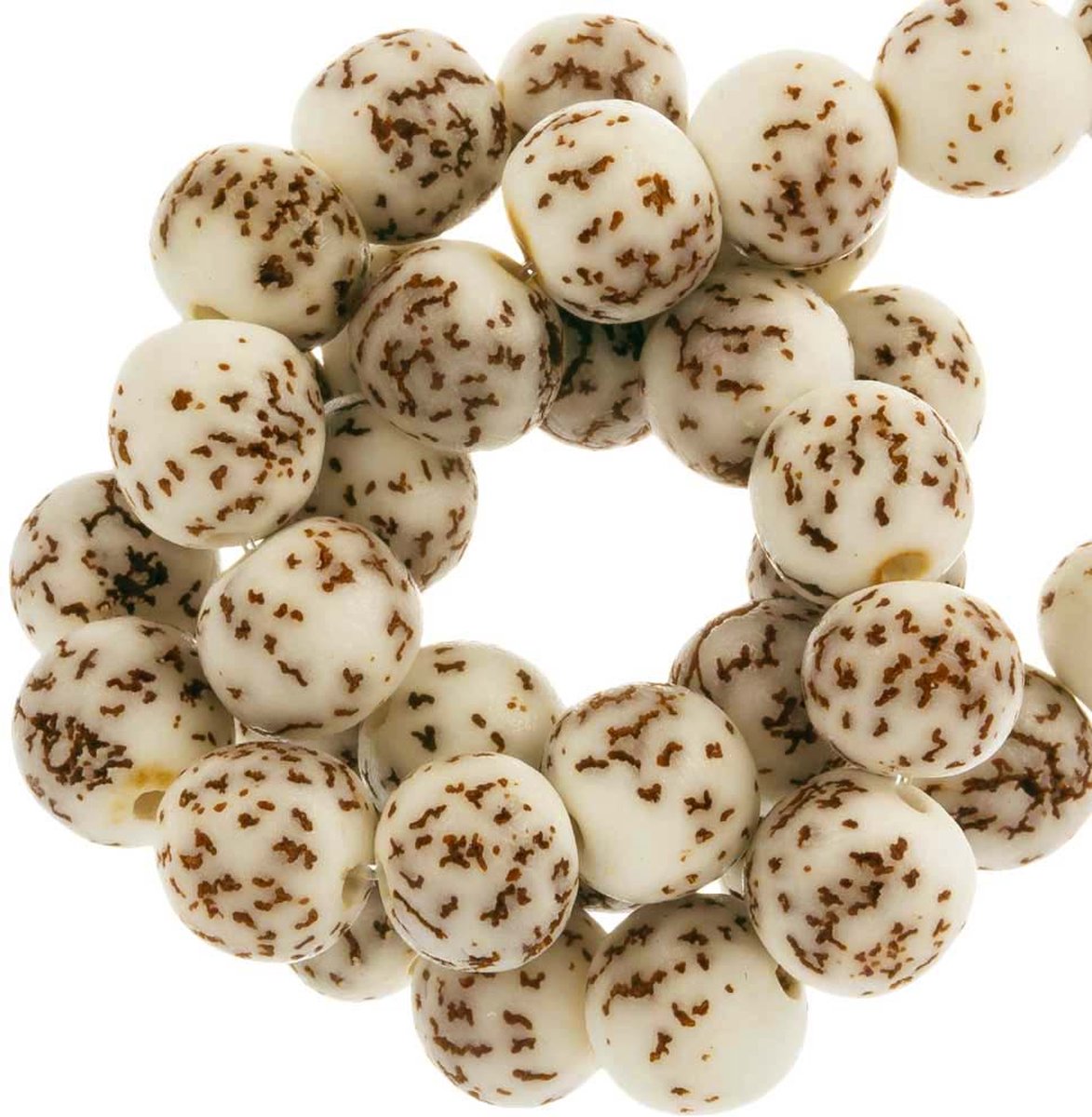 Houten Kralen (10 mm) Salwag (40 stuks) | bol.com