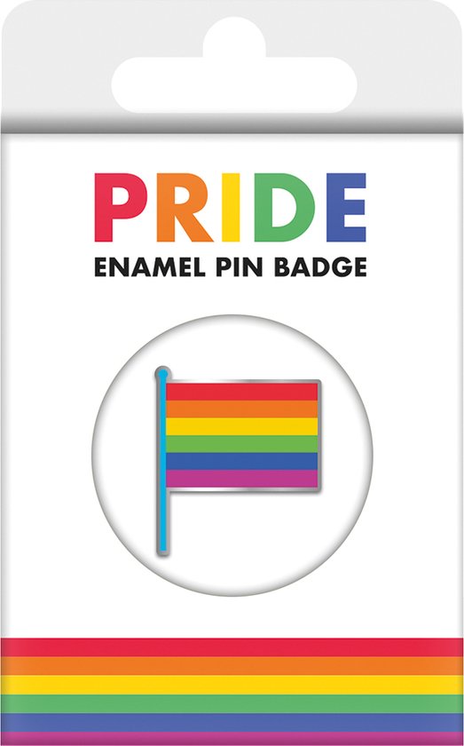 Pride - Flag Enamel Pin Badge | bol