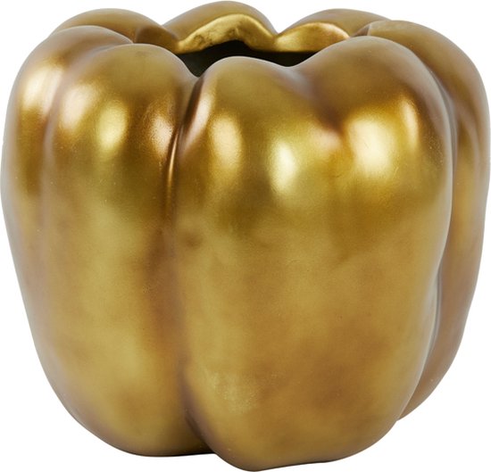 Light & Living - Vaas BELLPEPPER - Ø35x30.5cm - Brons | bol