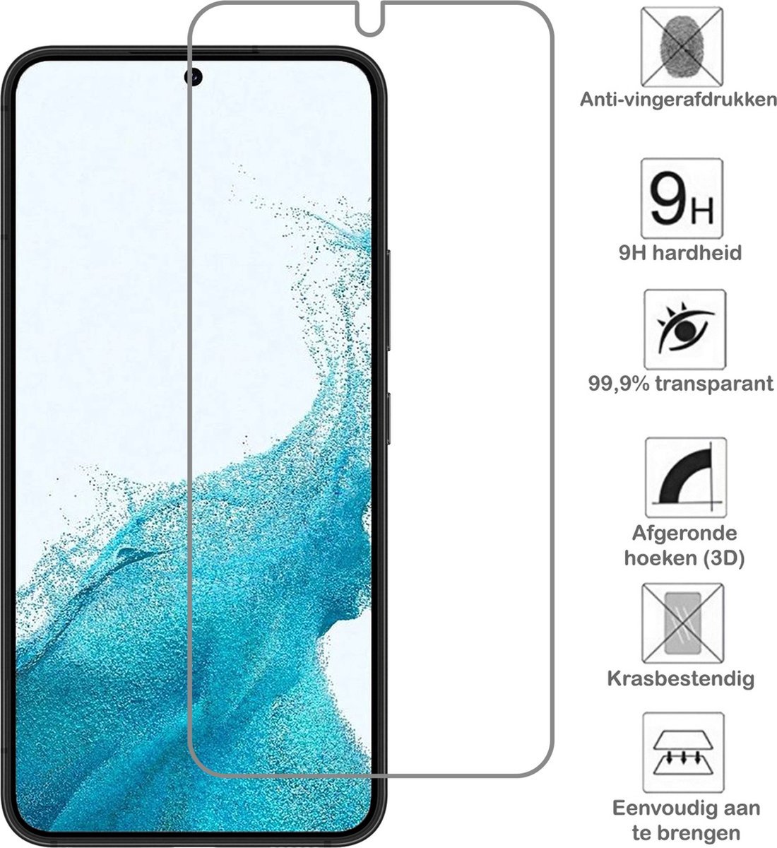 Samsung Galaxy s22 screenprotector | bol.com