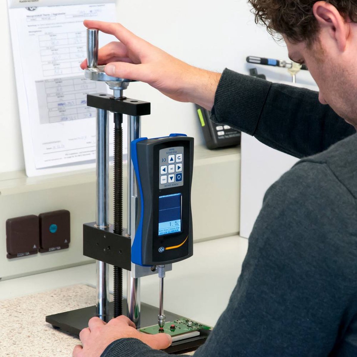 PCE Instruments PCE-DFG N 500 Dynamometer 0 - 500 N Fabrieksstandaard ...