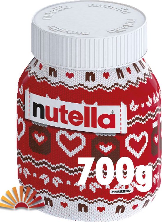 Nutella chocopasta hazelnoot 700g - kersteditie | bol