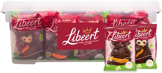 Libeert paasfiguren melkchocolade - 40 stuks - chocolade voor Pasen ...