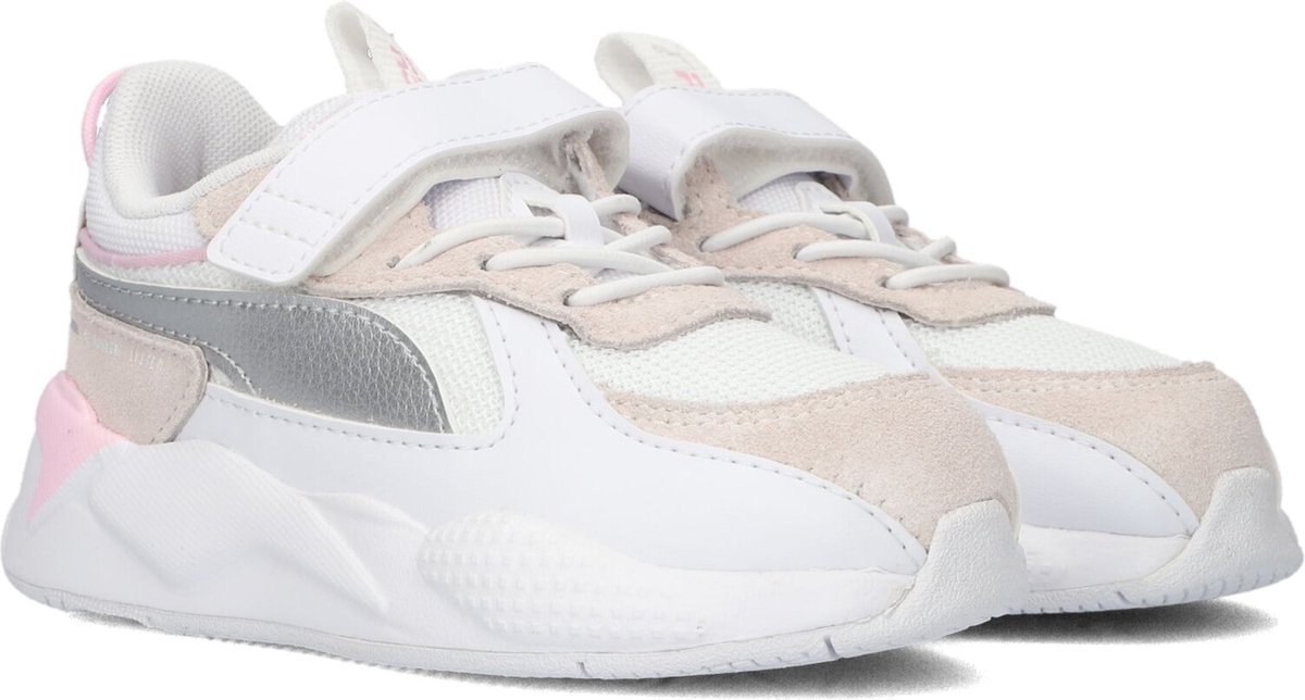 Puma Rs-x Metallic Ac Lage sneakers - Leren Sneaker - Meisjes - Wit ...