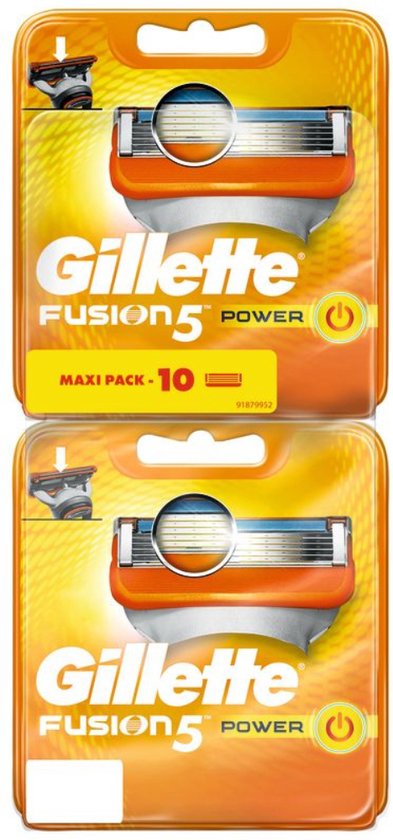 Gillette Fusion 5 Power Scheermesjes (Navulmesjes) 10 Stuks 2x5 | bol