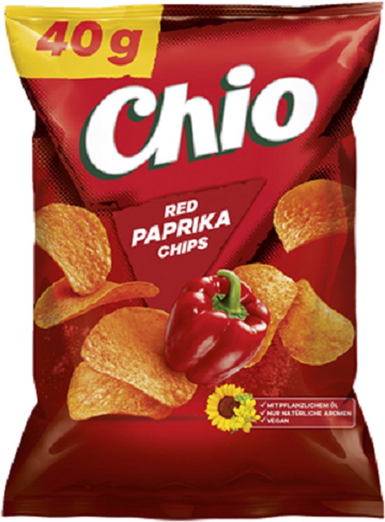 Chio chips 12 stuks van 40 g - 480 g karton | bol
