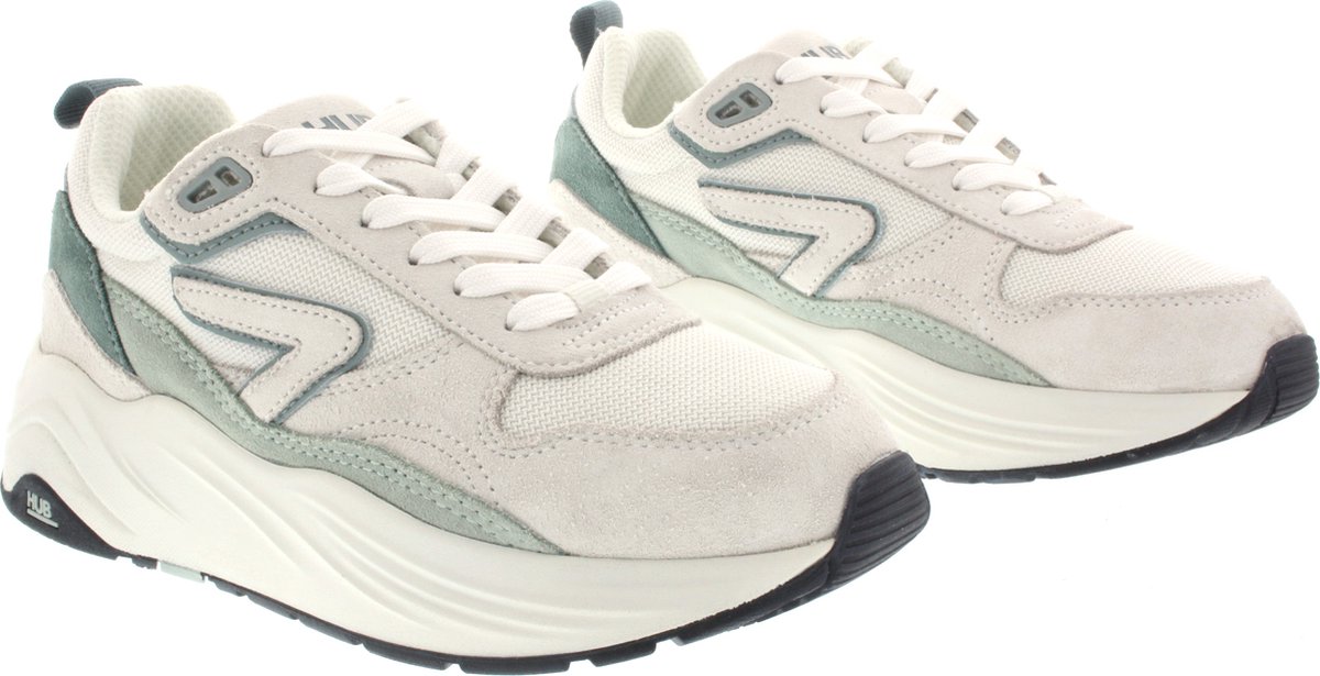 Dames Sneakers Hub Hub Glide S43 Offwhite/cucumber Off White - Maat 37 ...