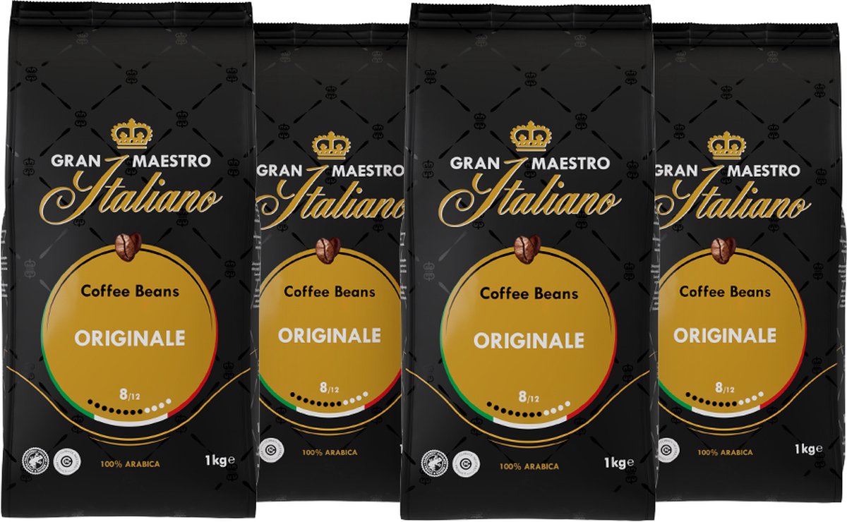 Gran Maestro Italiano - Orginale - Koffiebonen - Bonen voor Espresso en Lungo -... | bol.com