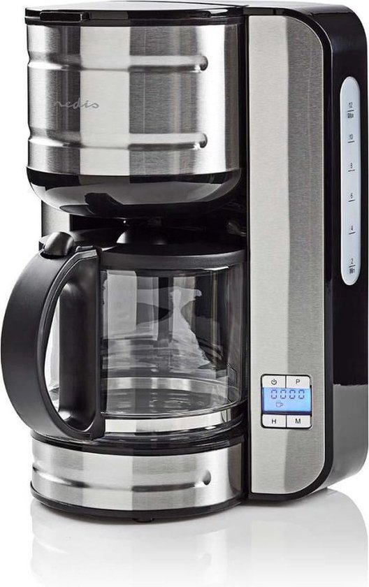 Koffiezetapparaat - Filterkoffie - 12 Kopjes - 1.5L - 1080W - Zwart ...