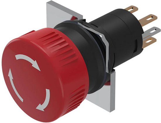 eao Noodstopknop 5 IP65 1 stuk(s) | bol.com