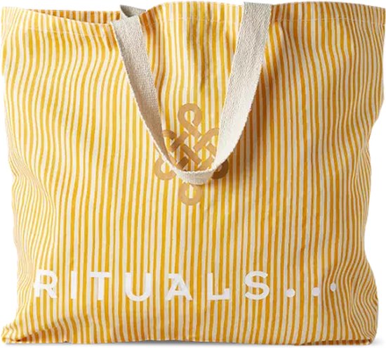 RITUALS strandtas - Beach bag - Geel - Katoen | bol