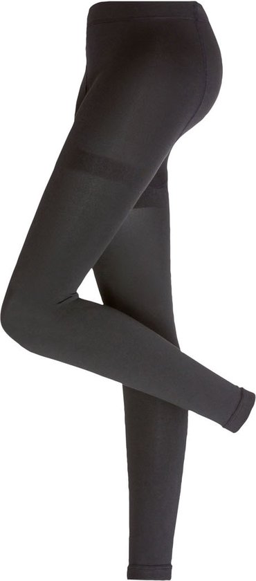 Thermo legging dames - Maat M - Zwart - Fleece panty - Fleece panty -Thermo Ondergoed... | bol.com