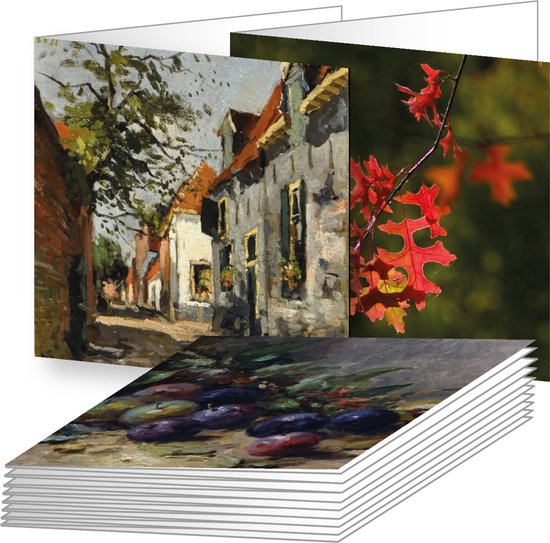 UNIEK & STIJL - wenskaarten - kaarten met envelop - kaartenset- unieke kaarten-... | bol