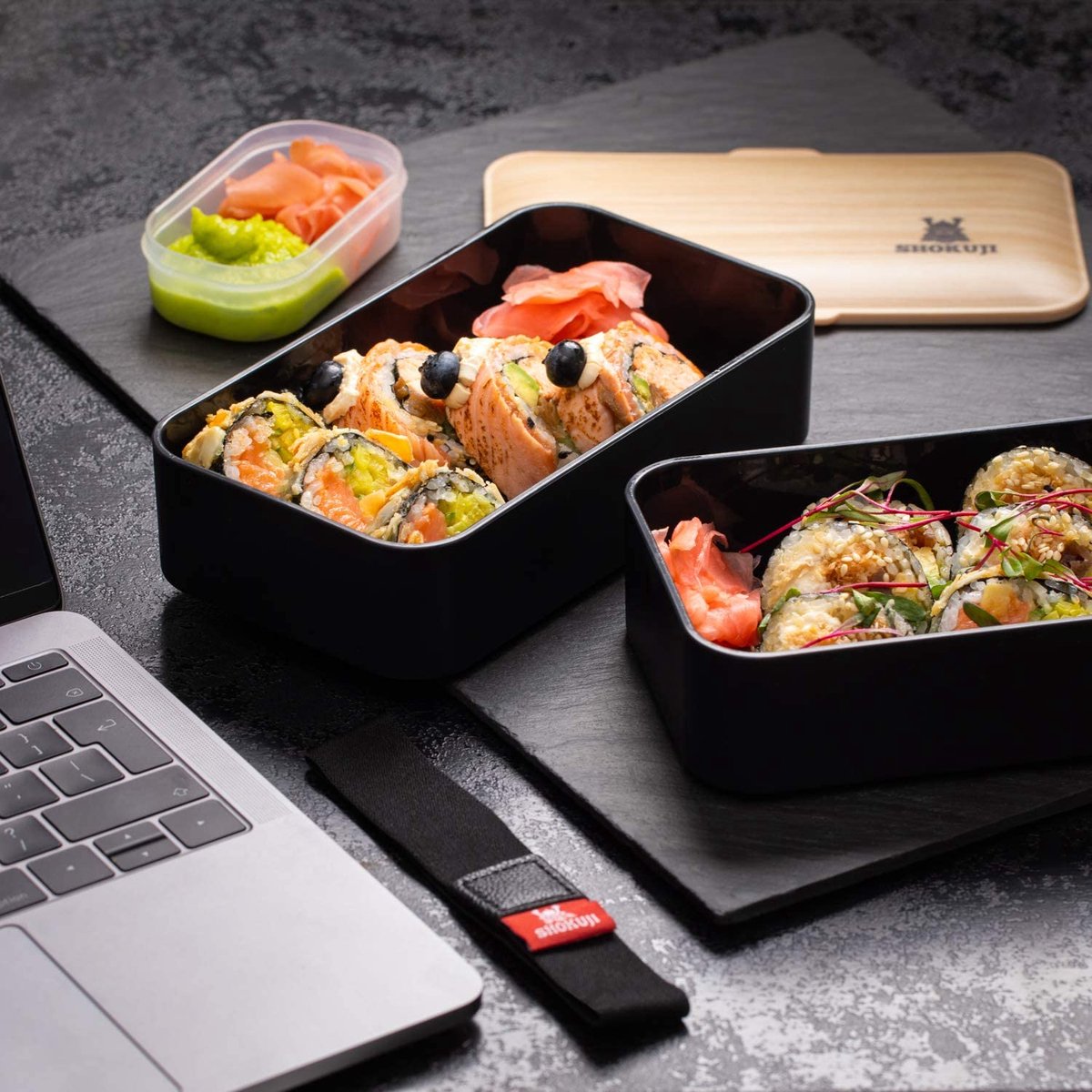 SHOKUJI Bento Lunch Box dans des boîtes pour pain, préparation de repas ...