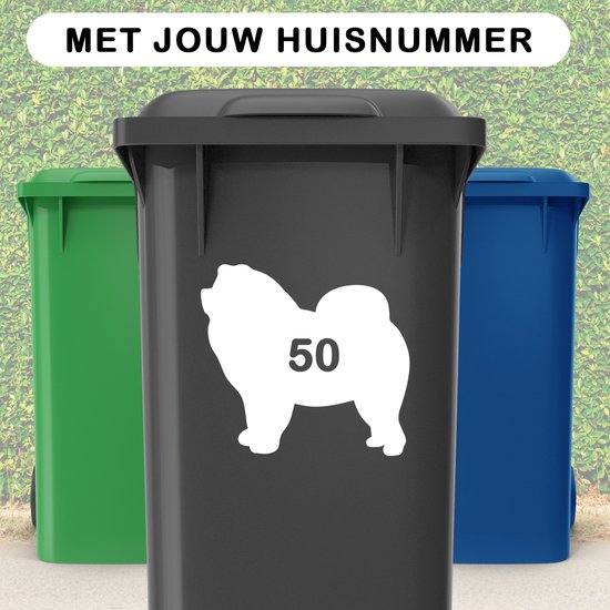 Container Stickers - Voordeelset 4 stuks - 15x20 cm - Container / kliko ...