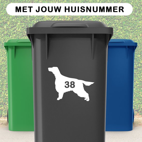 Container Stickers - Voordeelset 4 stuks - 15x20 cm - Container / kliko ...