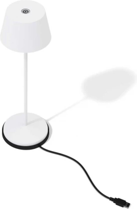 Loomdesign Modi-Oplaadbare-Lamp-Wit | bol