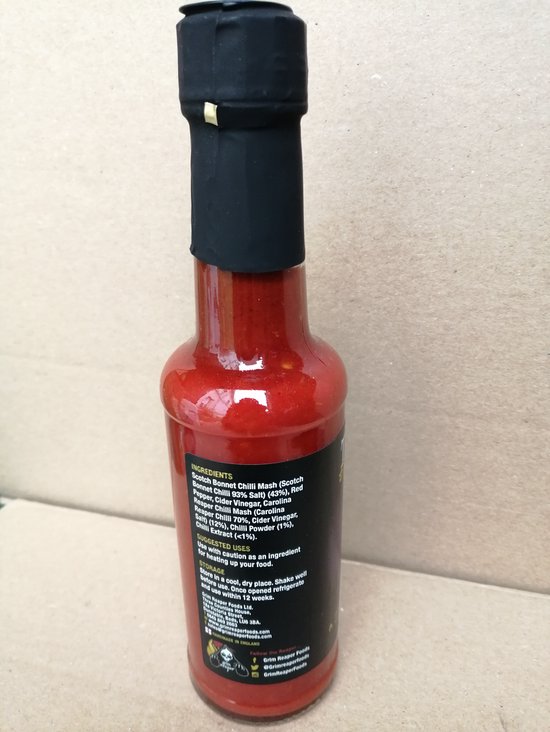 The Ripper - Carolina Reaper Extreme Hot Sauce (Heat Level 12 ...
