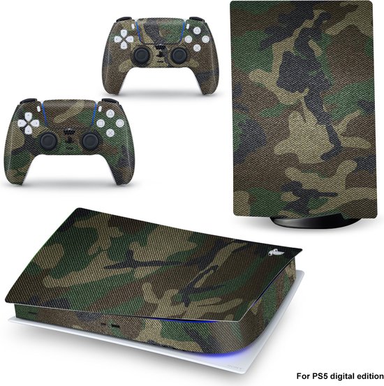 "Army Camo" console en controller vinyl sticker - skin - decal ...