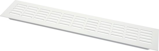 Sencys Deurrooster 40x8cm Aluminium Wit | bol.com