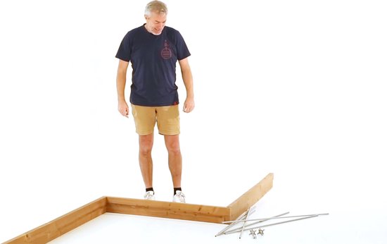 WITBOSCH - Plantensteun - Modulair klimrek - 107 x 205 cm | bol