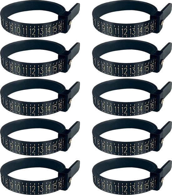 Fako Bijoux® - Ringmaat Meter - Ring Vinger Meetgereedschap - US ...