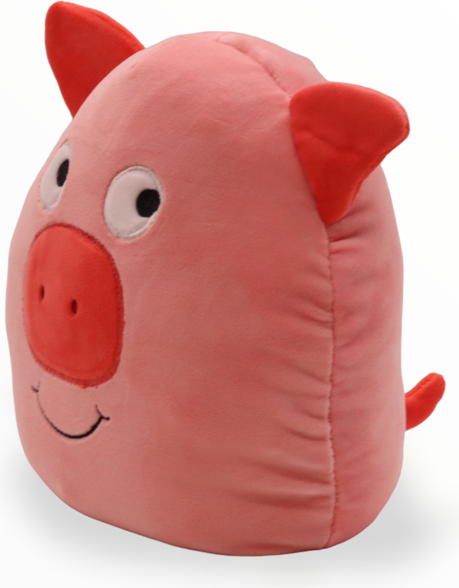 Kawaii Kussen - Omkeerbaar - 2 in 1 Koe en Varken - 25cm - Kawaii ...