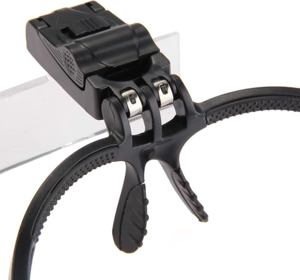 TOOGOO(R) Loepen Bril Vergrootglas Vergrootglas met 2 LED's 5 Lens ...