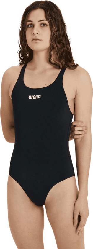 Arena Team Swimsuit Swim Pro Solid Zwart