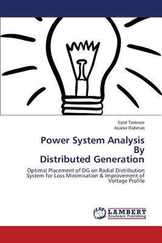 Power System Analysis By Distributed Generation | 9783659498282 | Tanweer Syed | Boeken | bol