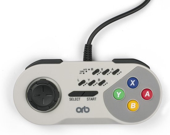 SNES TURBO WIRED CONTROLLER | bol.com
