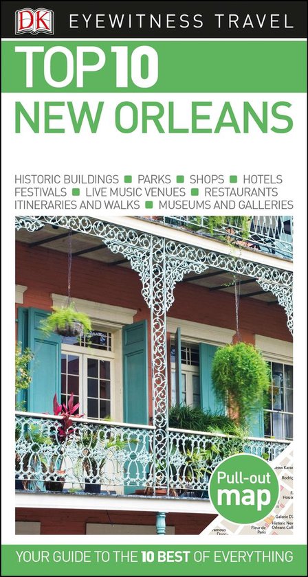 DK Eyewitness Top 10 New Orleans, Dk | 9781465460639 | Boeken | bol