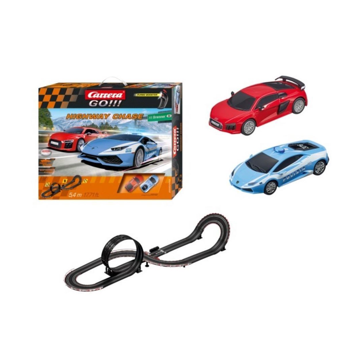 Carrera GO!!! Highway Chase - Racebaan | bol.com