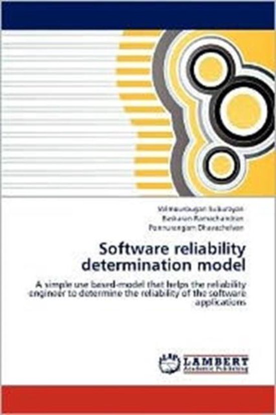 Software reliability determination model | 9783848499007 | Velmourougan Suburayan | Boeken | bol.com