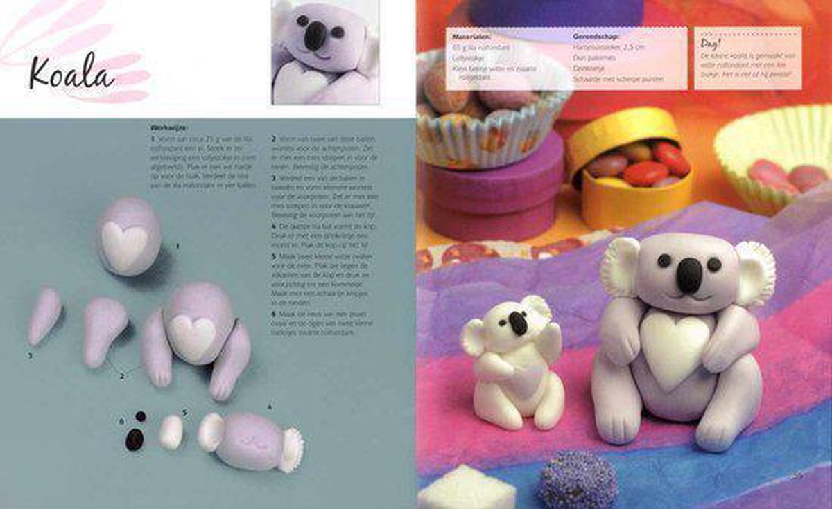Creatief met fondant, Frances Mcnaughton | 9789089983275 | Boeken | bol.com