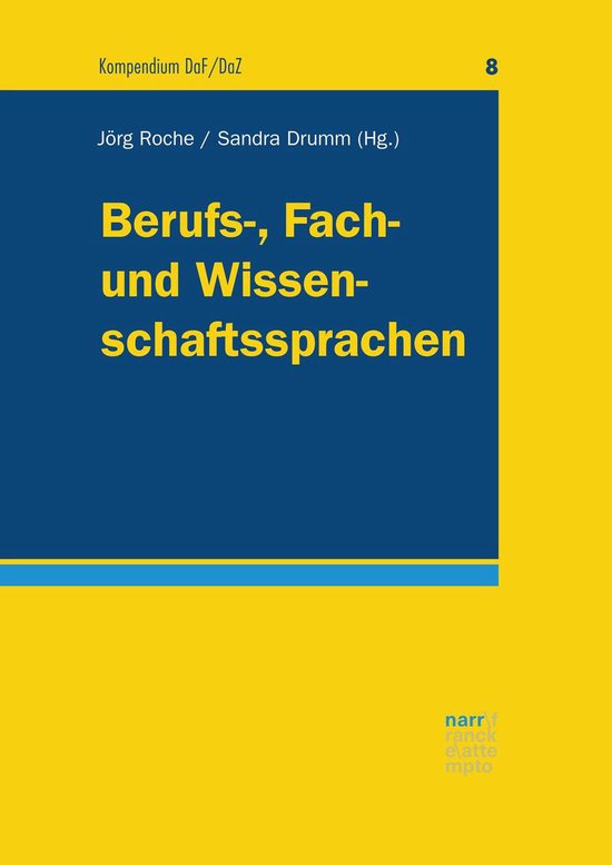 Kompendium DaF/DaZ 8 - Berufs-, Fach- und Wissenschaftssprachen (ebook ...