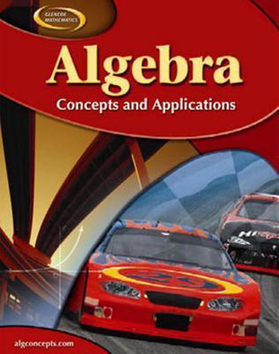 Algebra: Concepts and Applications, Student Edition | 9780078681707 ...