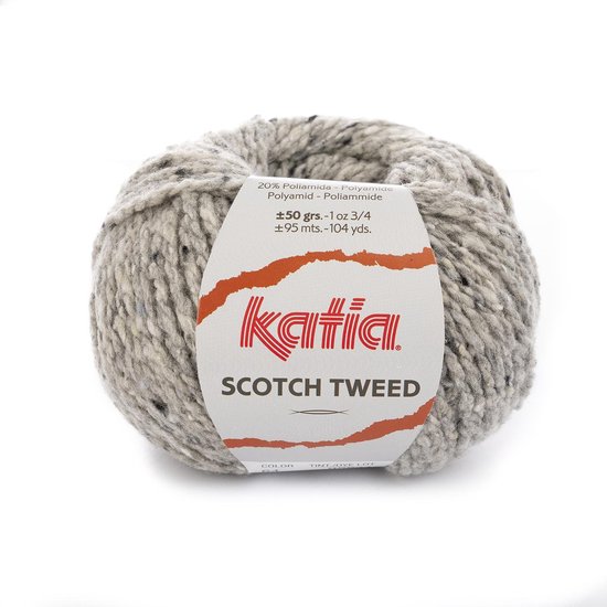 Katia Scotch Tweed 5 bollen lichtgrijs | bol.com