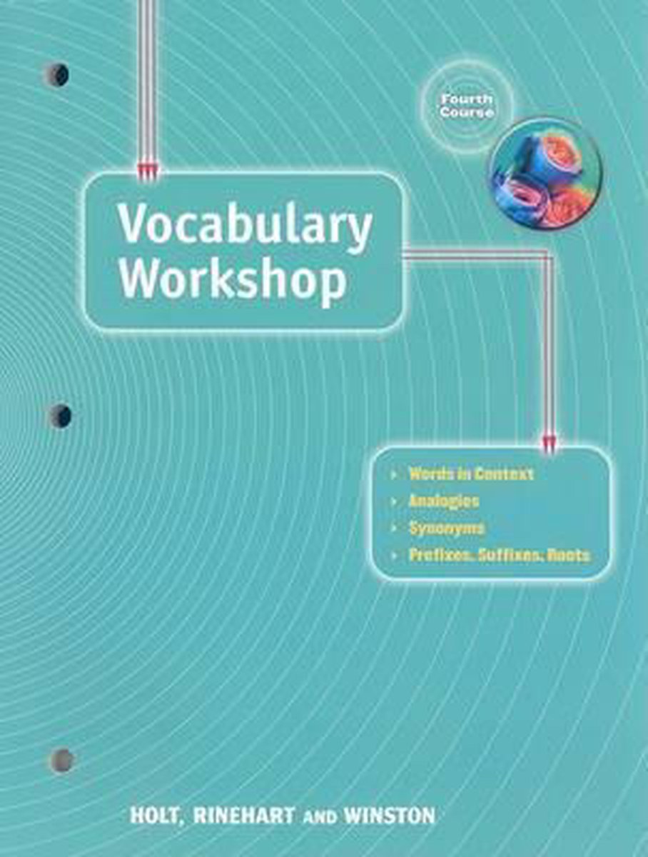 Elements of Language: Vocabulary Workshop Grade 10 Fourth Course ...