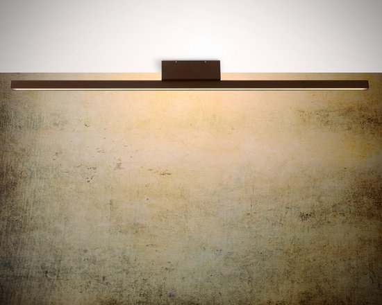 Lucide SIGMA - Plafonnière - LED Dimb. - 1x30W 3000K - Bruin | bol.com