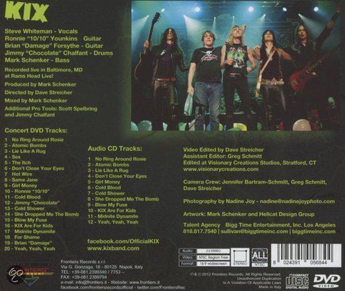 Live In Baltimore, Kix | CD (album) | Muziek | bol.com