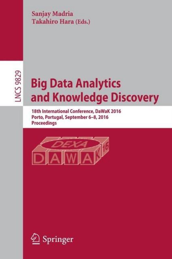 Big Data Analytics and Knowledge Discovery | 9783319439457 | Boeken ...