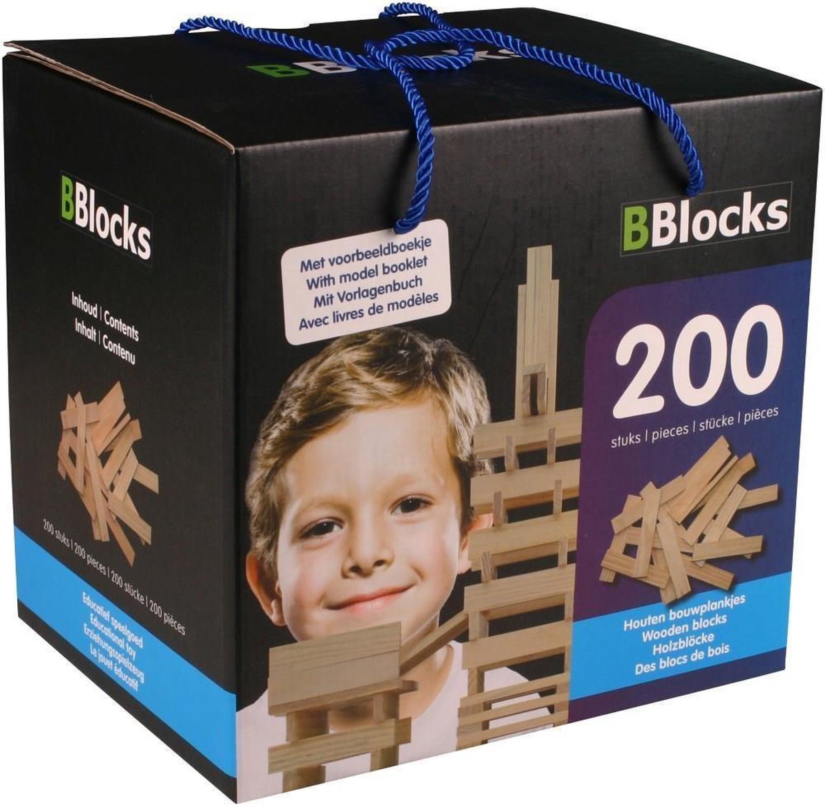 BBlocks 200 Stuks + 200 Stuks Kleur | bol.com